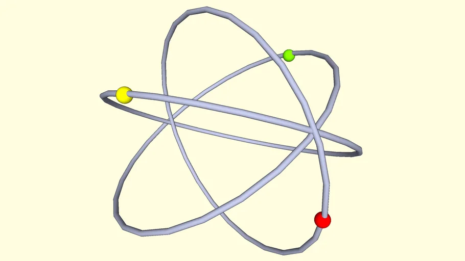 Atom rings | 3D Warehouse