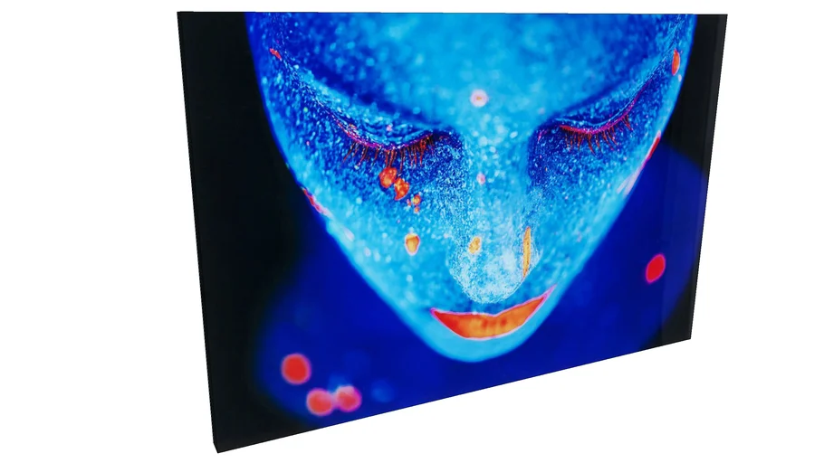 39277 Picture Glass Luna Girl 80x120cm 3d Warehouse