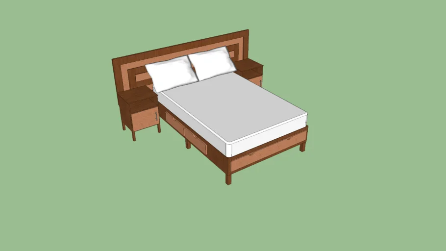 Cama matrimonial | 3D Warehouse