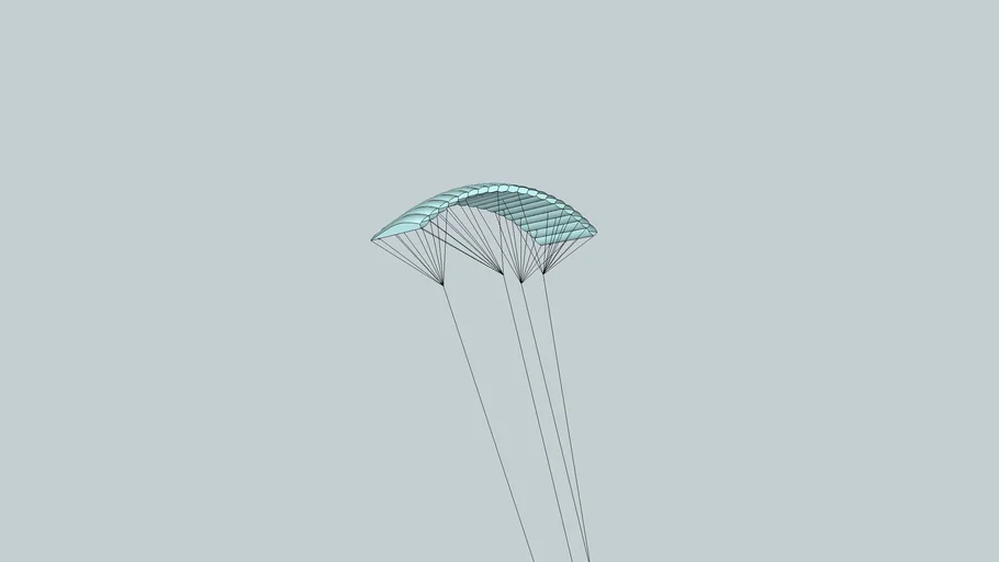 Parafoil Kite 2 | 3D Warehouse