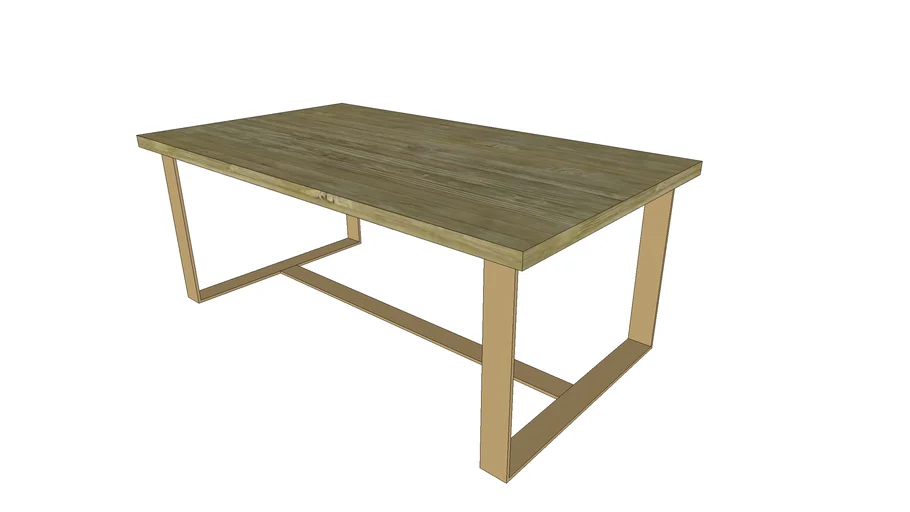 Metal table | 3D Warehouse