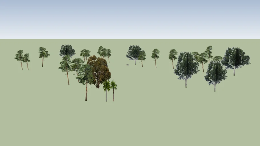 Campus Center -- CCGA -- entourage | 3D Warehouse