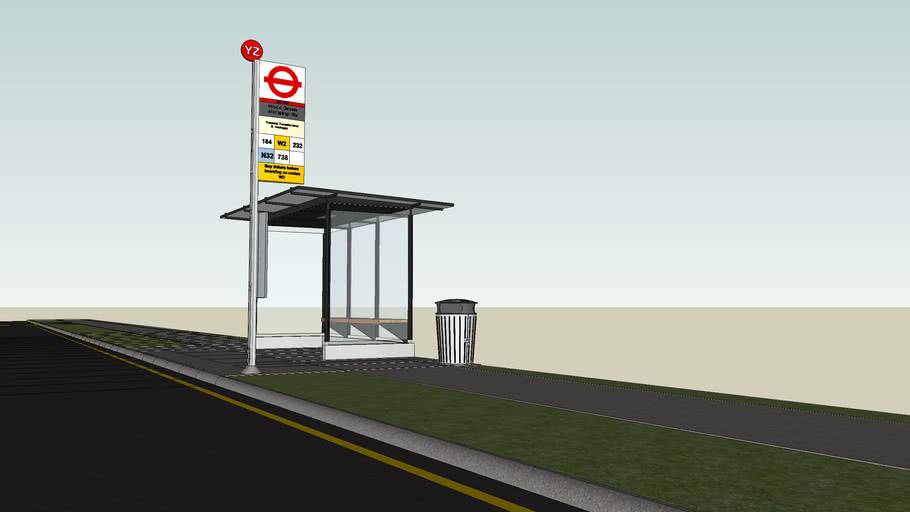 BUS STOP | 3D Warehouse