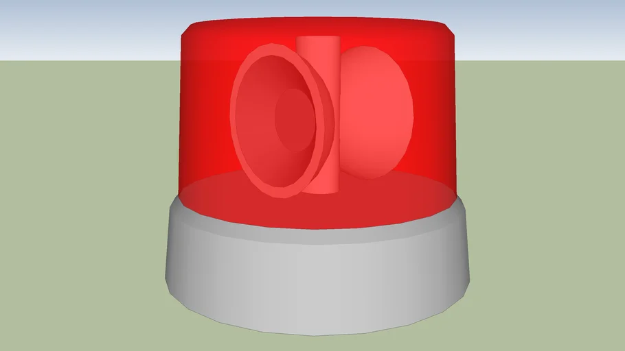 Old rotary light | 3D Warehouse