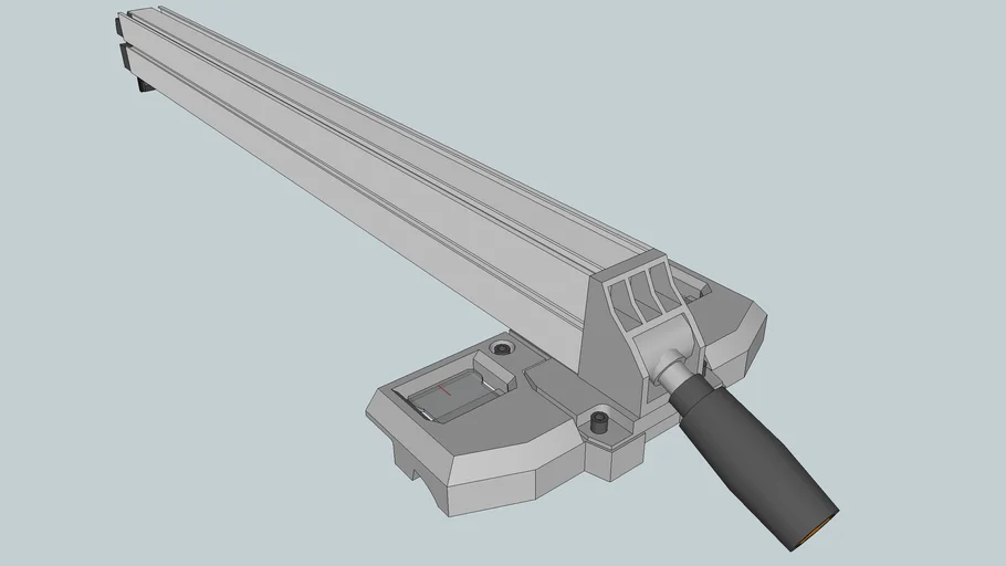 Ridgid Table Saw Fence | 3D Warehouse