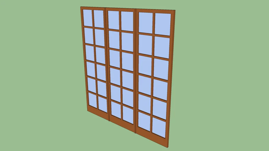 Door window 3 | 3D Warehouse