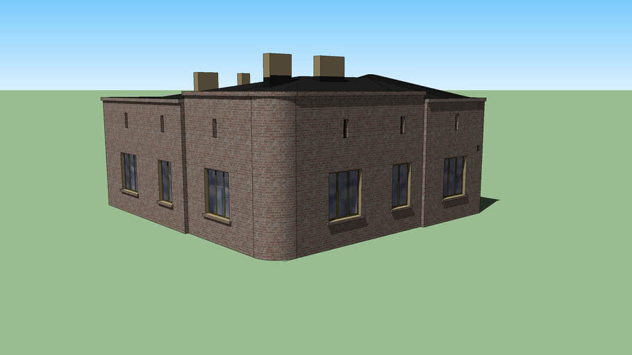 Corner house | 3D Warehouse