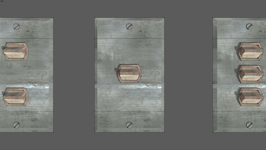 1980's light switches | 3D Warehouse