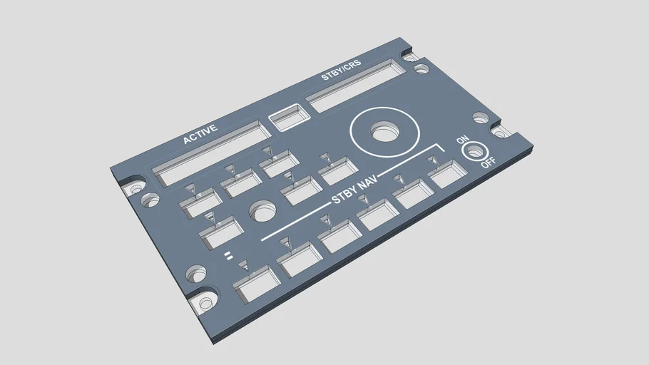 Radio PAnel | 3D Warehouse