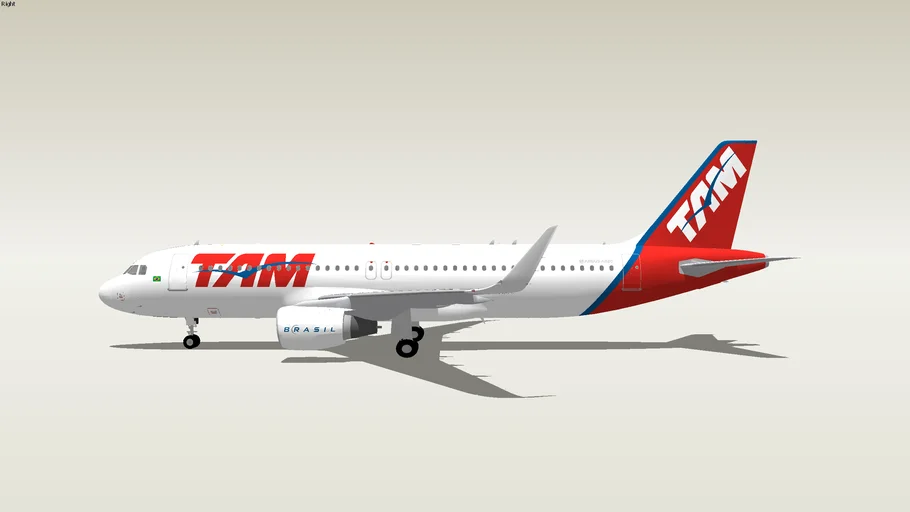 TAM - Airbus A320-200 | 3D Warehouse