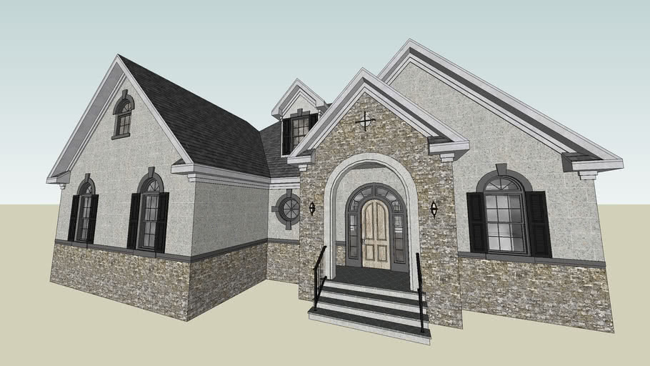 House - Split Level open floor plan | 3D Warehouse