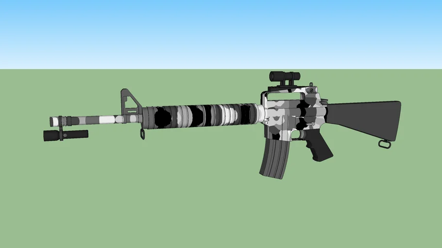 M16 S.W.A.T. Mod | 3D Warehouse