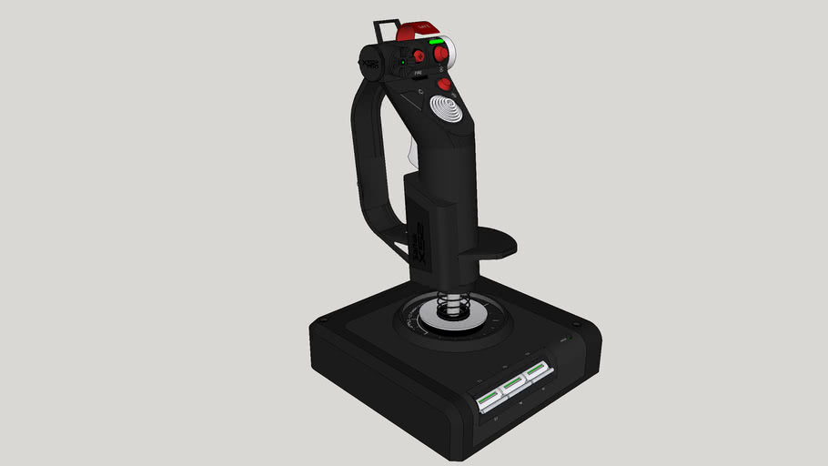 X52 Pro Flight Stick / Joystick | 3D Warehouse