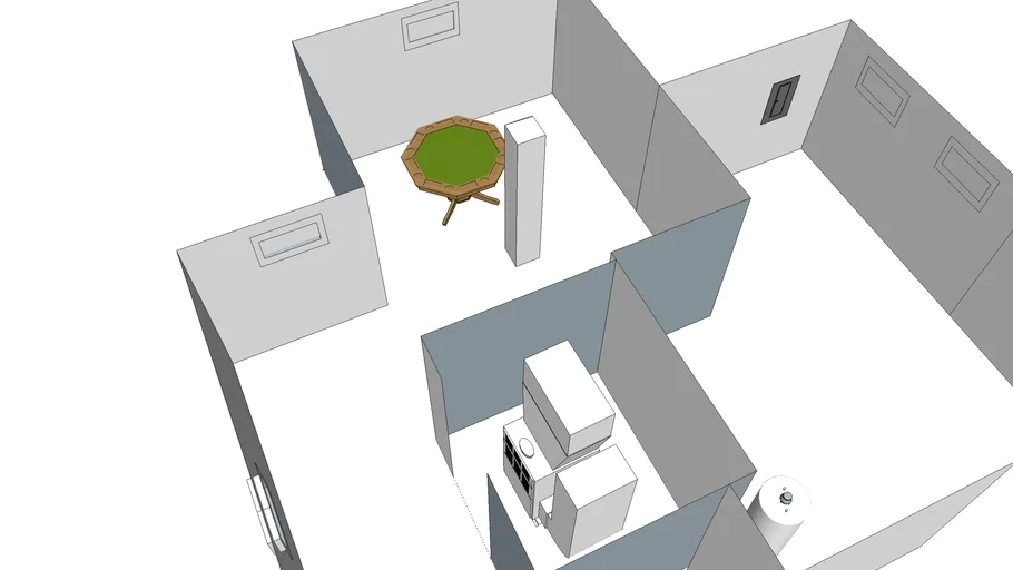 Basement floor plan | 3D Warehouse