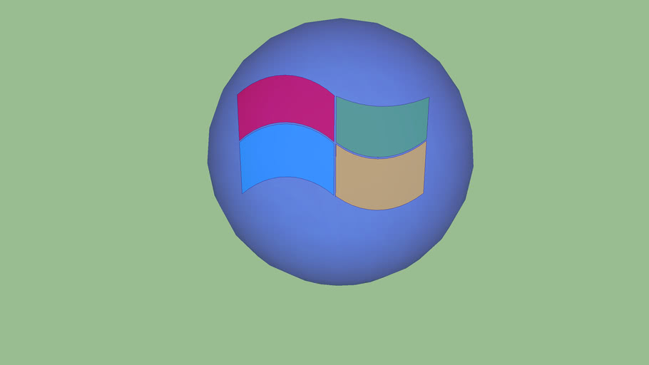 SIMBOLO DE WINDOWS | 3D Warehouse