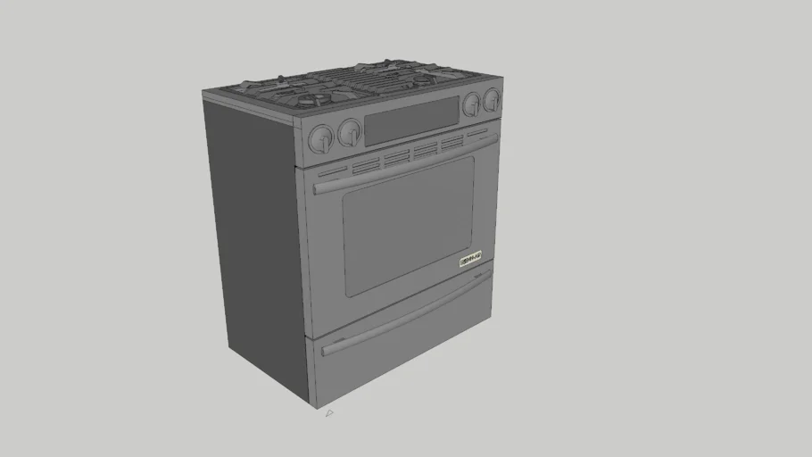 gas range | 3D Warehouse