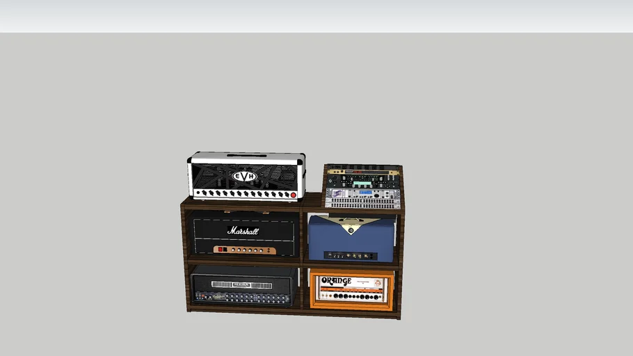 Amp Rack | 3D Warehouse