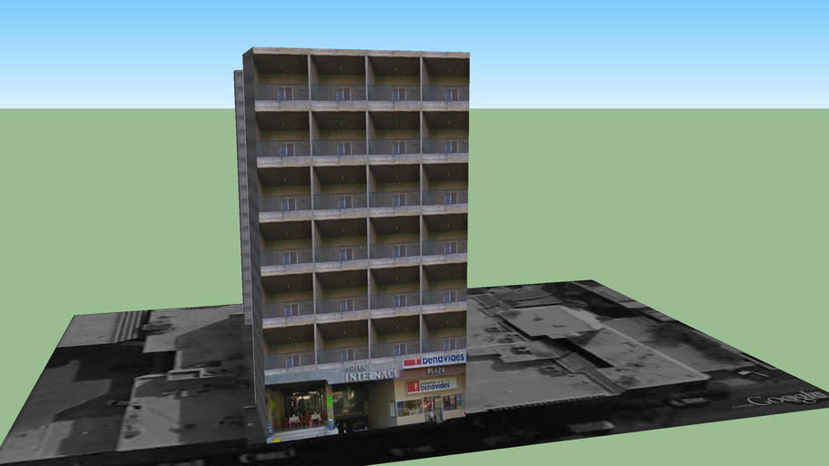 edificio de departamentos | 3D Warehouse