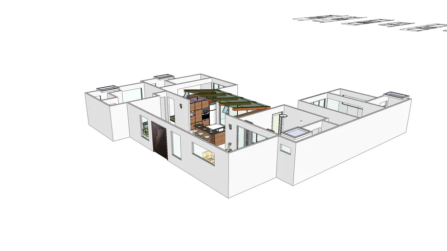 145 sqm House | 3D Warehouse