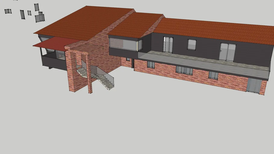 maison simple | 3D Warehouse