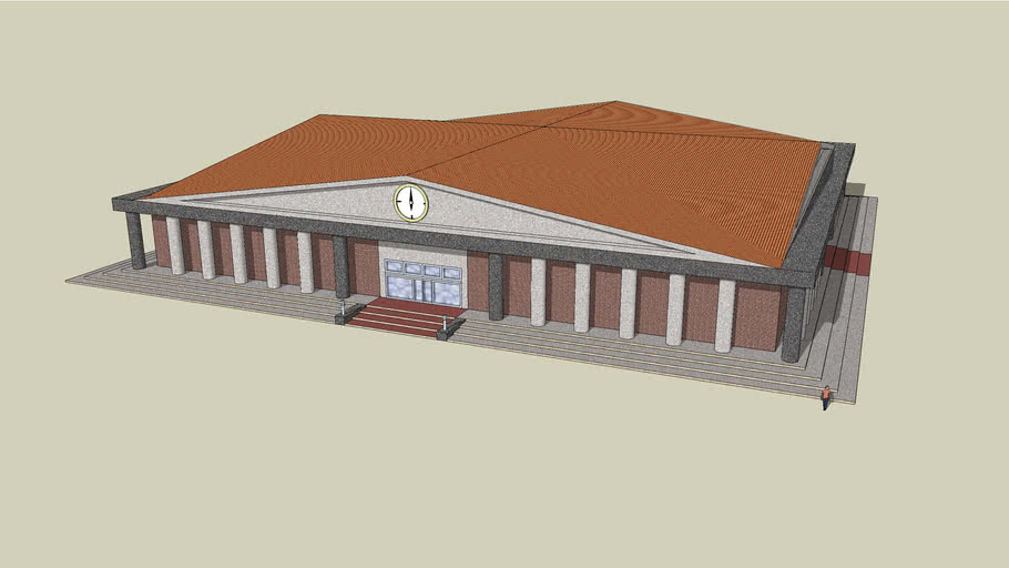 Roman-esque Library | 3D Warehouse