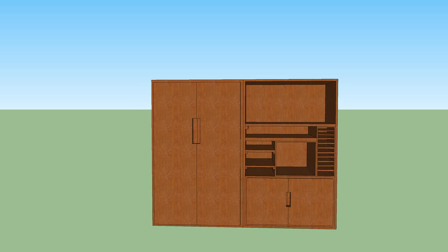 Closet and wallunit model | 3D Warehouse