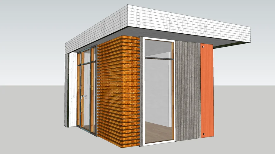 Small house with modern architecture | 3D Warehouse