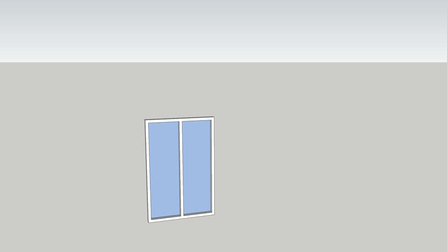 Basic 2 X 3 Window | 3D Warehouse