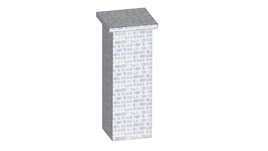 TALL BRICK COLUMN | 3D Warehouse