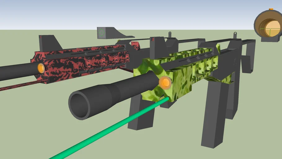 Assult Rifle | 3D Warehouse