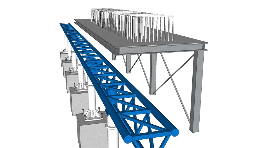 Roller Coaster Station Draft | 3D Warehouse
