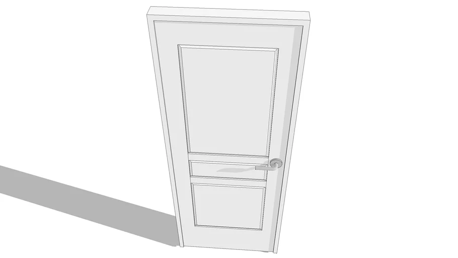 porte intérieure | 3D Warehouse