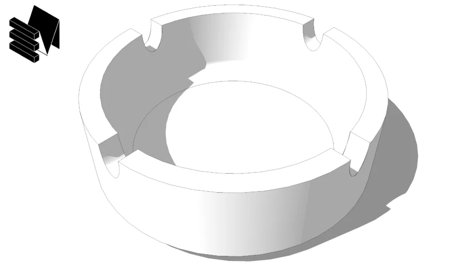 Ashtray | 3D Warehouse