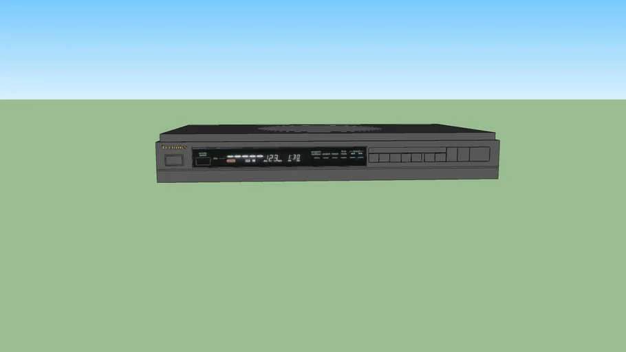 Technics (SL-PC20) CD player | 3D Warehouse