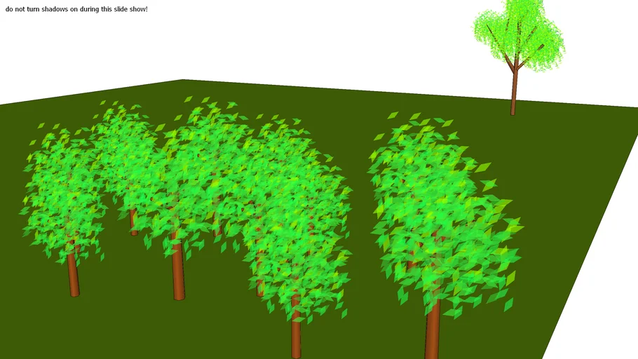 2.5d tree tutorial | 3D Warehouse