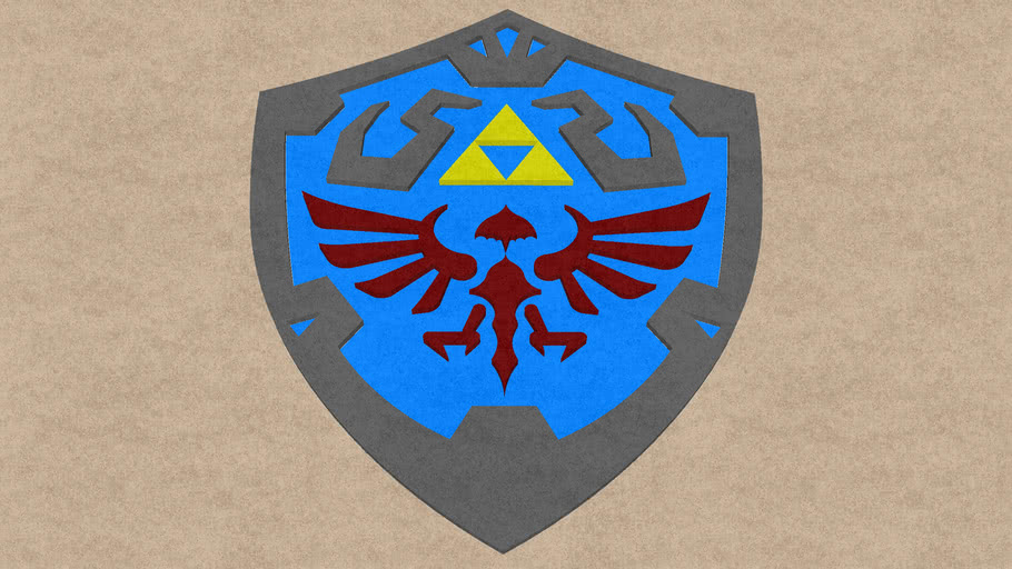 The Legend of Zelda: Link Shield | 3D Warehouse