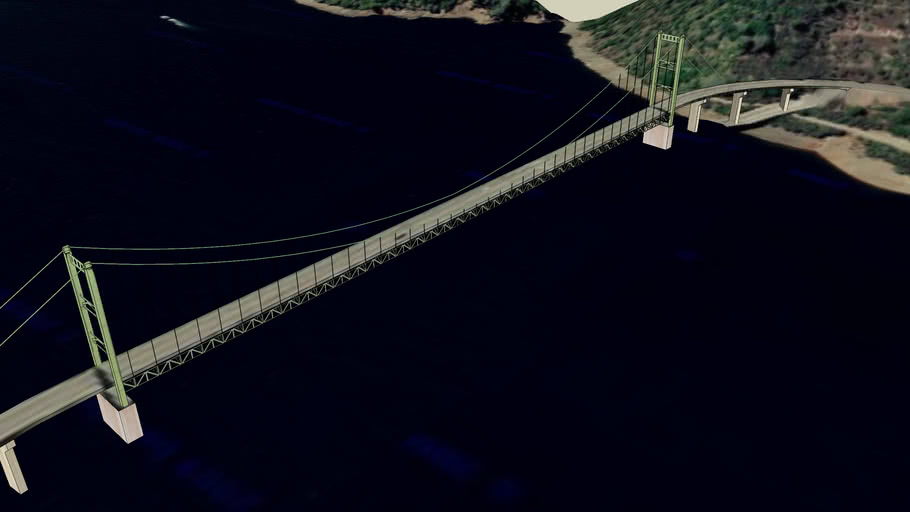 Bidwell Bar Bridge | 3D Warehouse