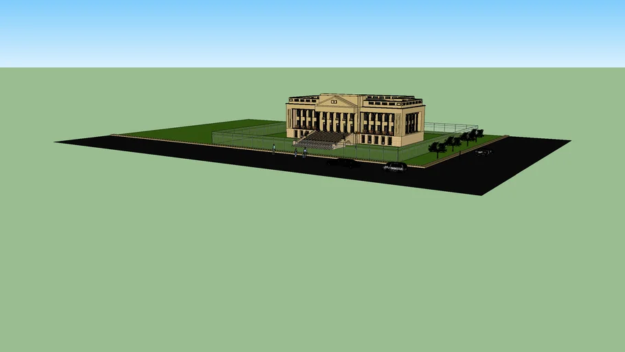 Old Parliament Building(Presidential Secretariat) | 3D Warehouse