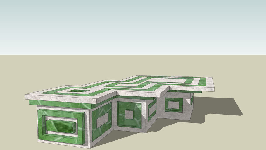 Better Stone Bench | 3D Warehouse