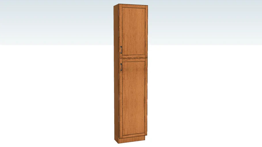 Utility Cabinet 96' x 12' | 3D Warehouse