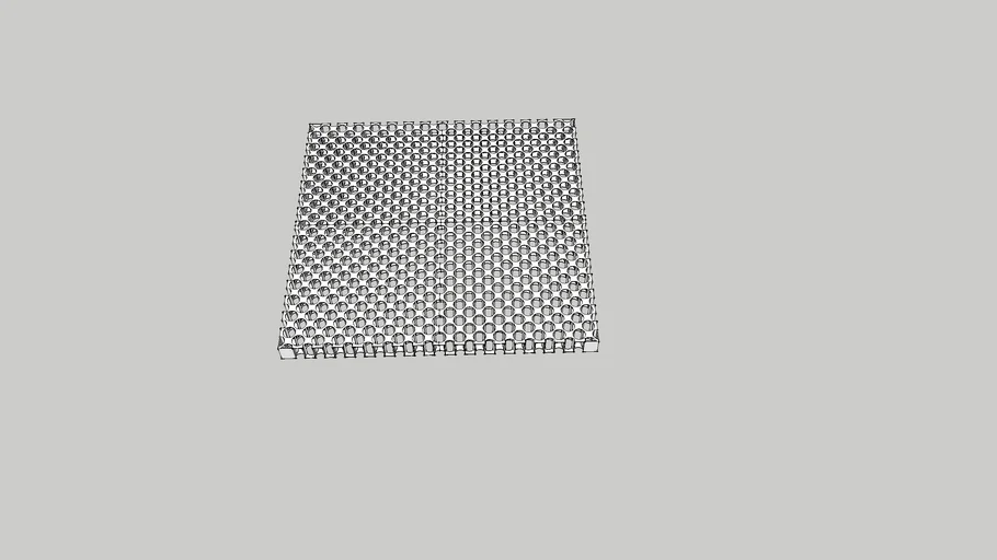 VersiCell - Drain board for Green Roof | 3D Warehouse