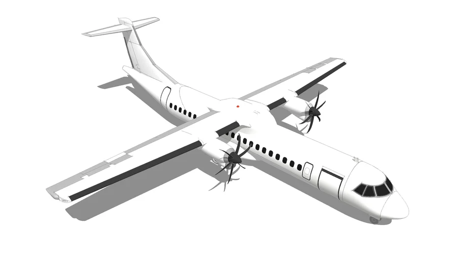 ATR - 42 Aircraft | 3D Warehouse