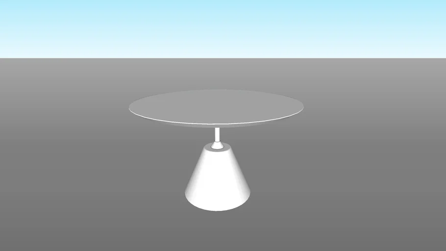 Teak Warehouse - Cee Cee Steel & Concrete Outdoor Dining Table | 3D ...