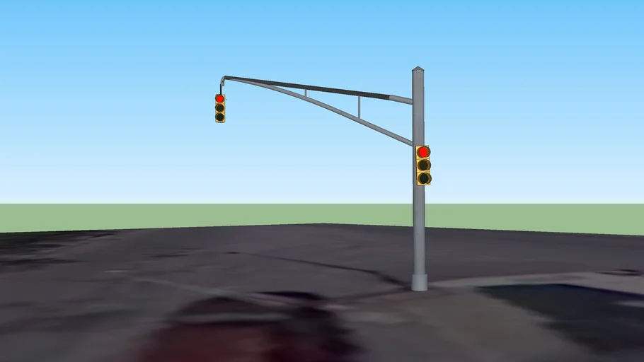 Truss Arm Signal | 3D Warehouse