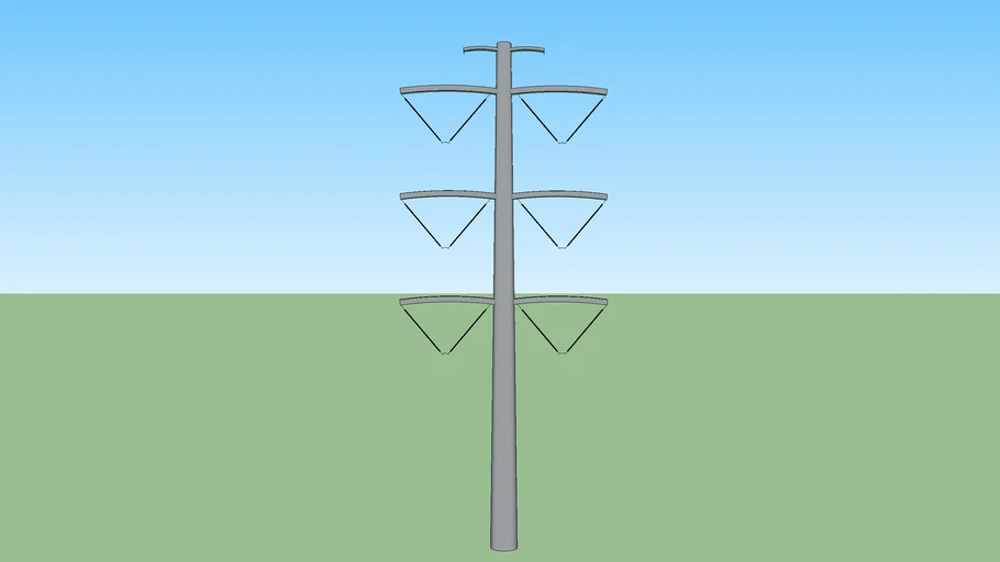 Pylon Tower Metal | 3D Warehouse