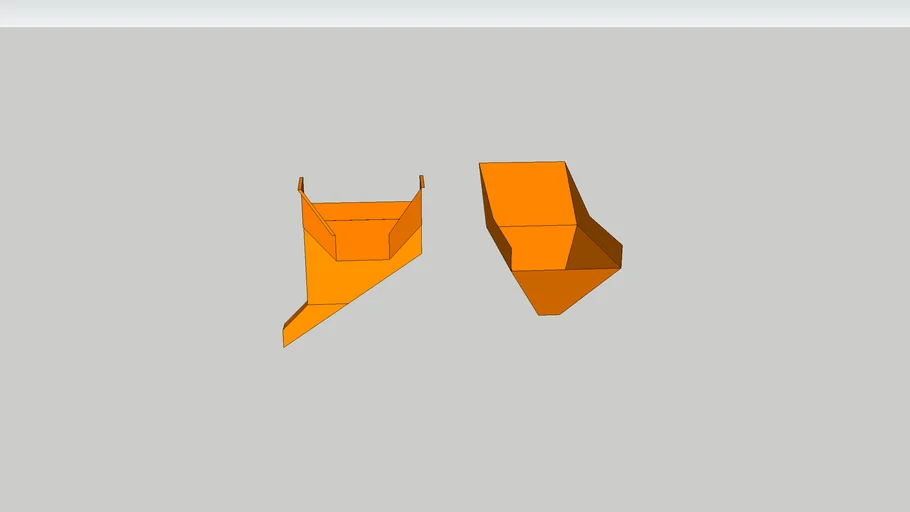 chute depan dan chute bawah vibrating screen | 3D Warehouse