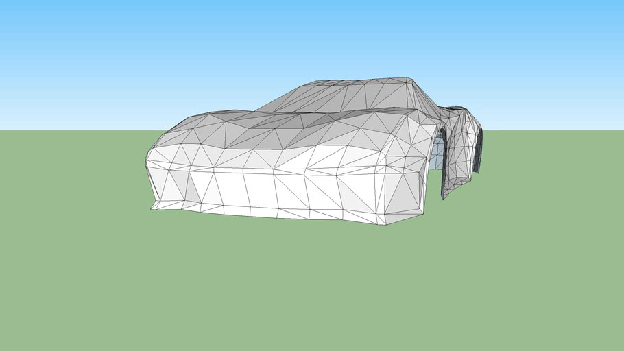 Supercar Template 00s | 3D Warehouse