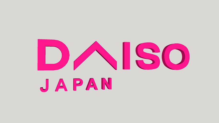 DAISO LOGO | 3D Warehouse