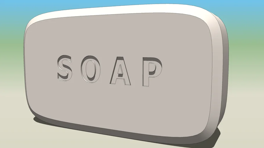 Personal Item, Soap | 3D Warehouse
