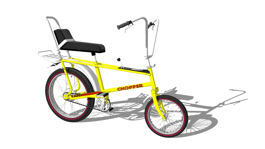 1969 Raleigh Chopper MK 1 | 3D Warehouse